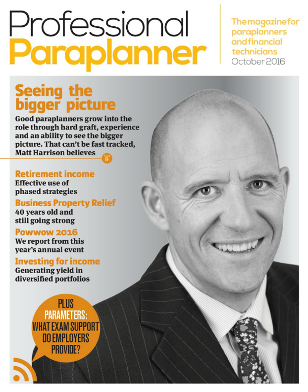 October 2016 - Professional Paraplanner