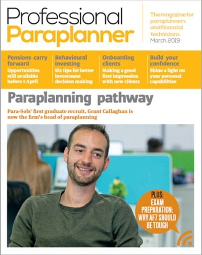 March 2019 - Professional Paraplanner