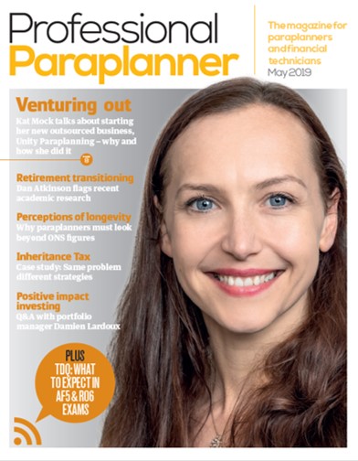 May 2019 - Professional Paraplanner