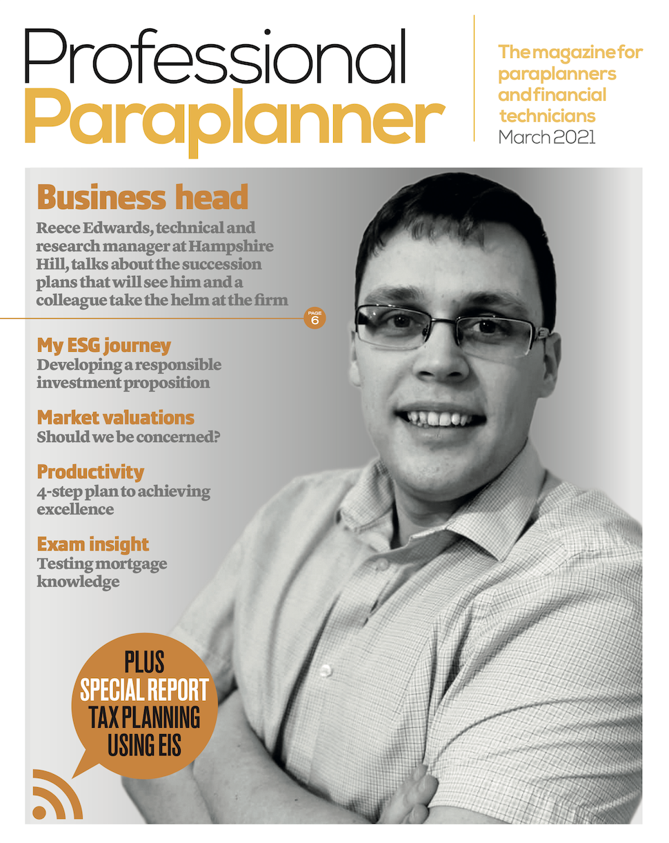 MARCH 2021 - Professional Paraplanner