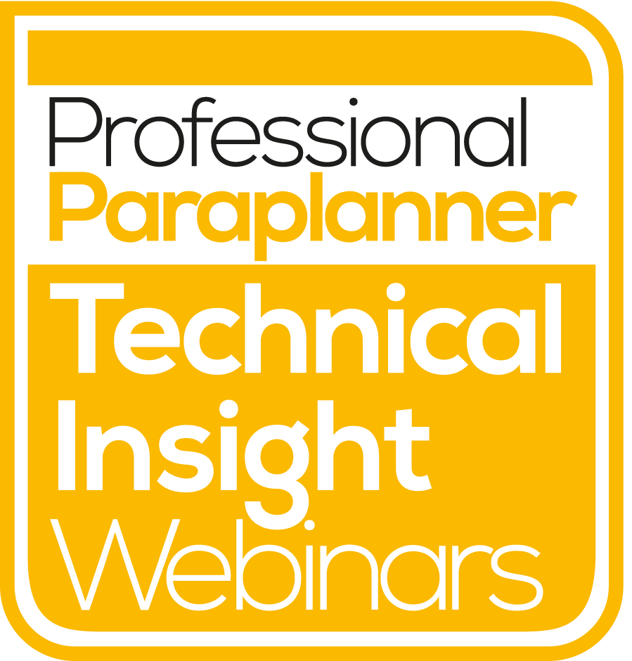 First Technical Insight Webinars 2021 announced - Professional Paraplanner