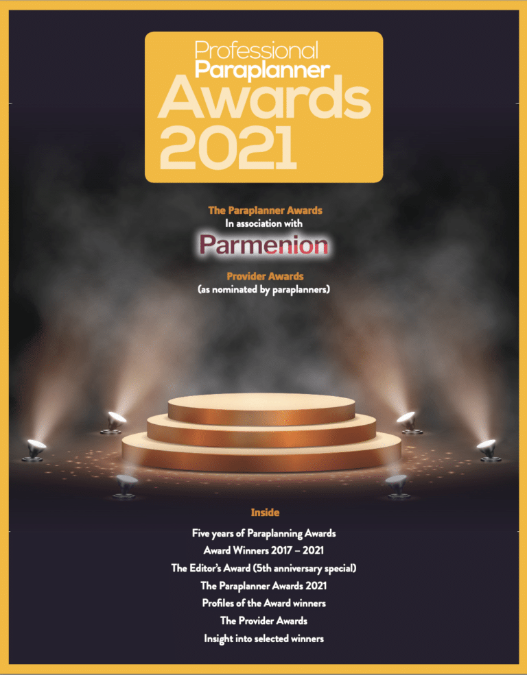 Winners of the Professional Paraplanner Awards announced - Professional ...