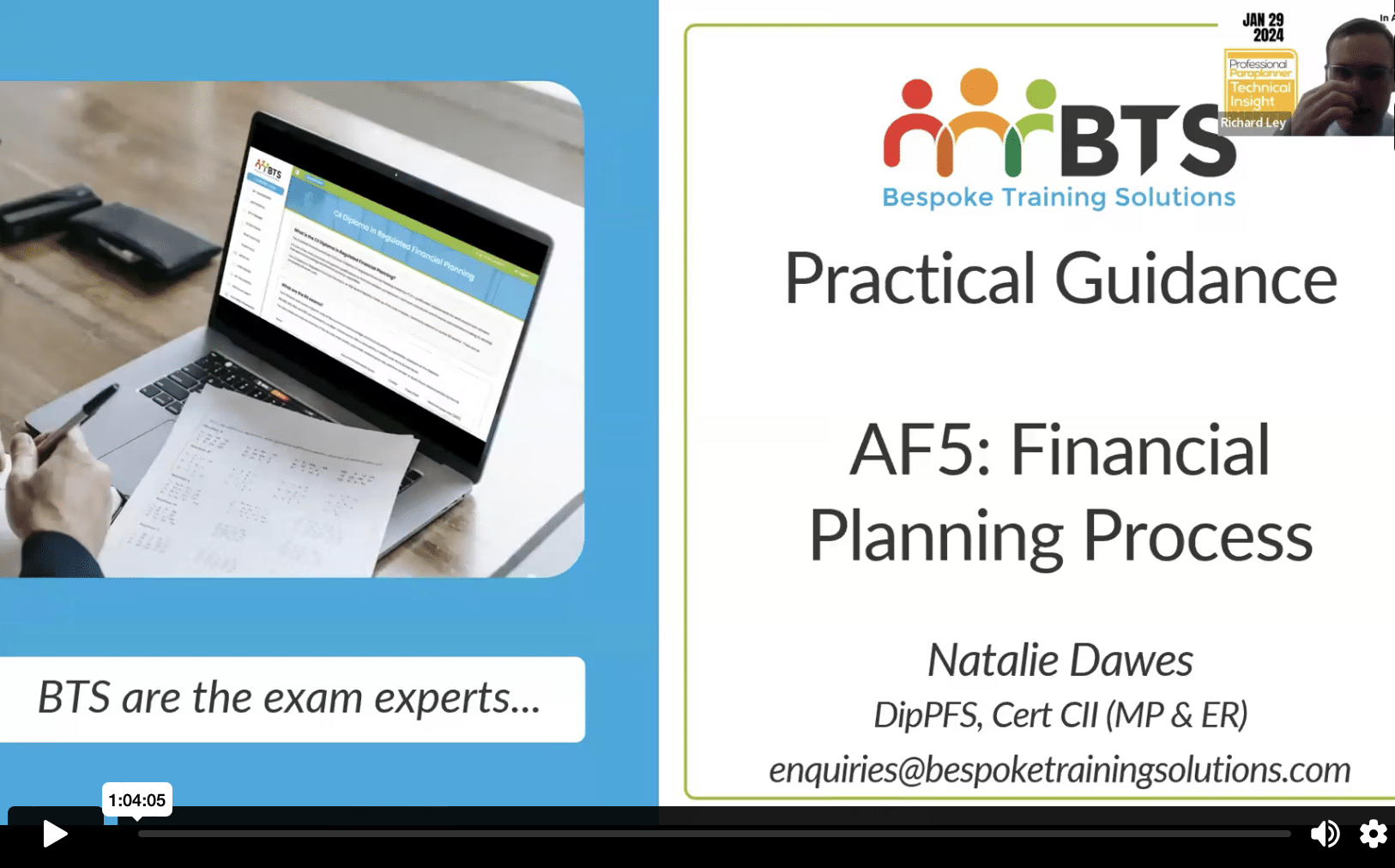 Watch on demand: AF5 Practical exam guidance with February Case Studies - Professional Paraplanner