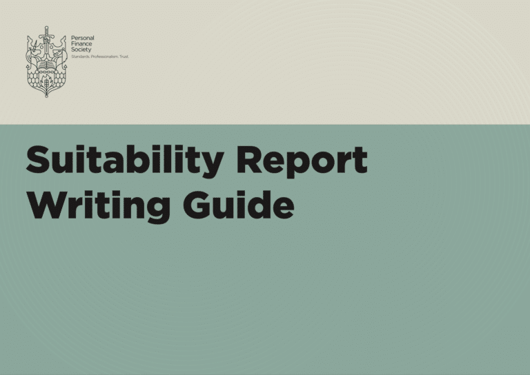 Paraplanners author PFS suitability report writing guide - Professional ...