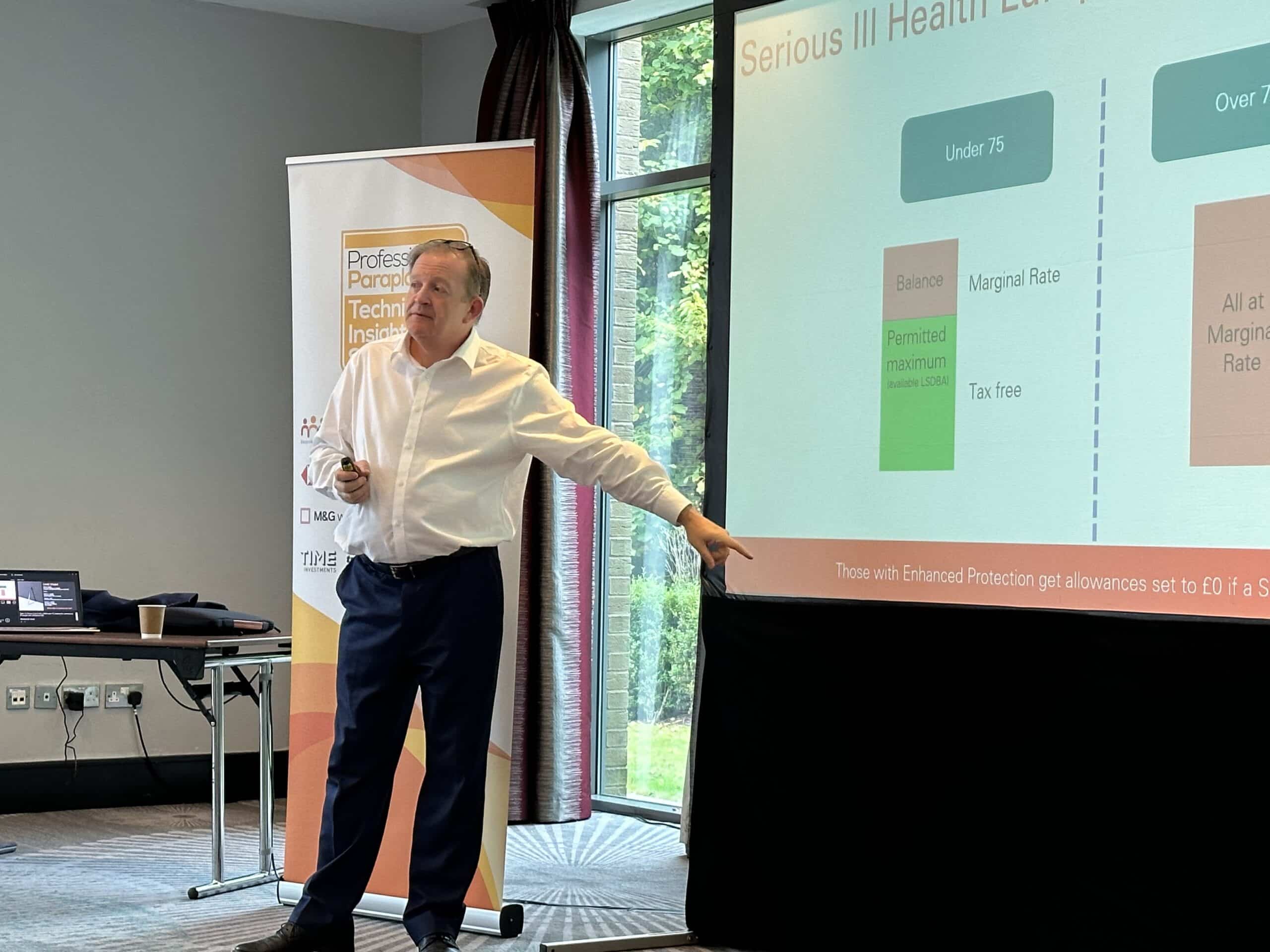 Les Cameron provides LTA update in Reading - Professional Paraplanner